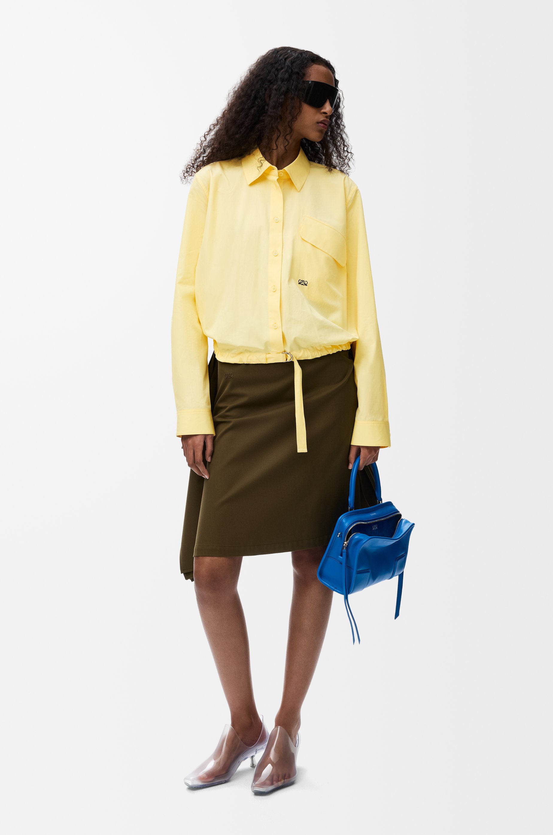 LOEWE Belted Cotton Shirt